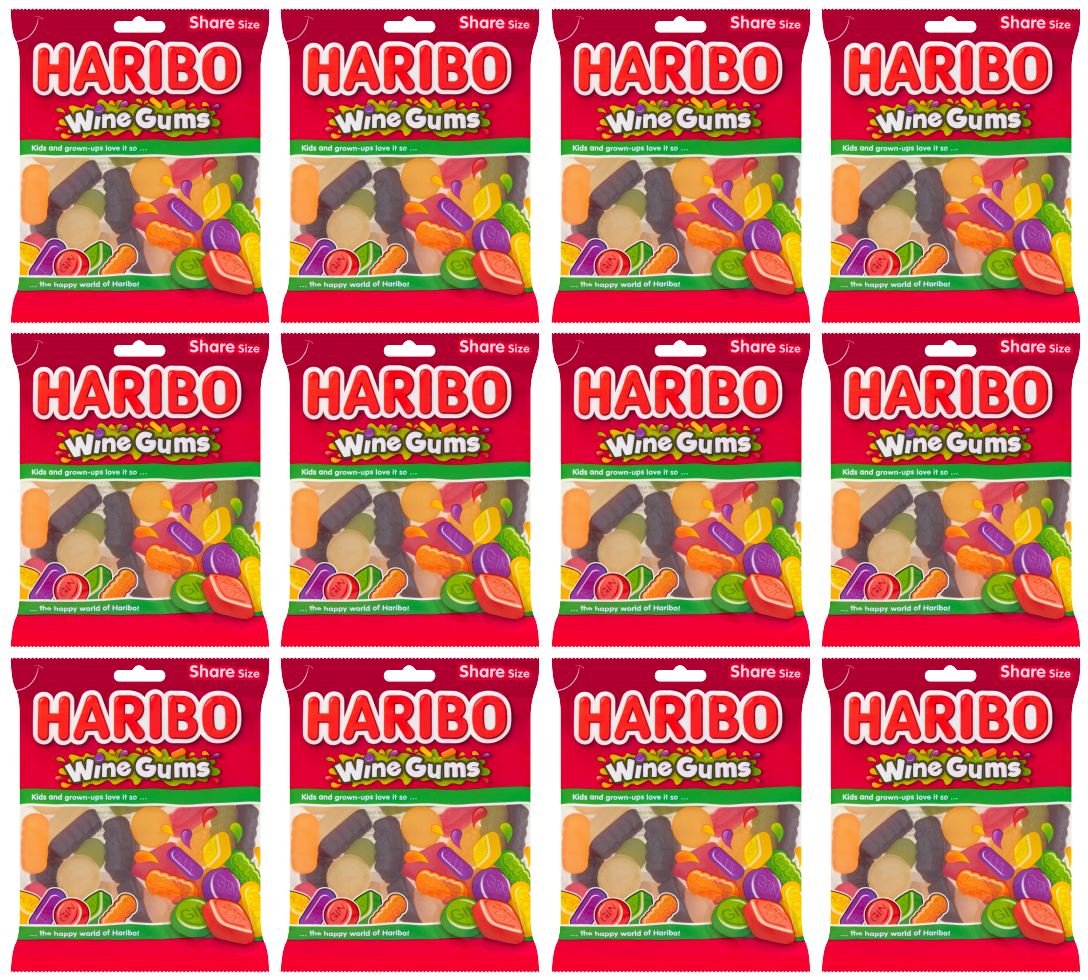 12-x-haribo-wine-gums-160gm