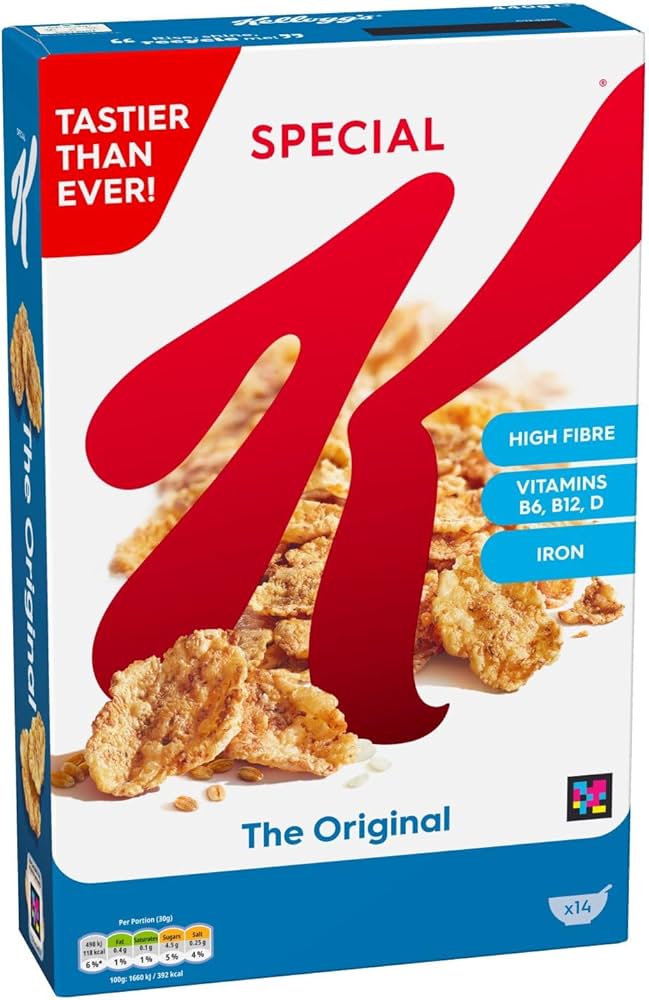 18 x Kellogg's Special K Original 440g - 440G