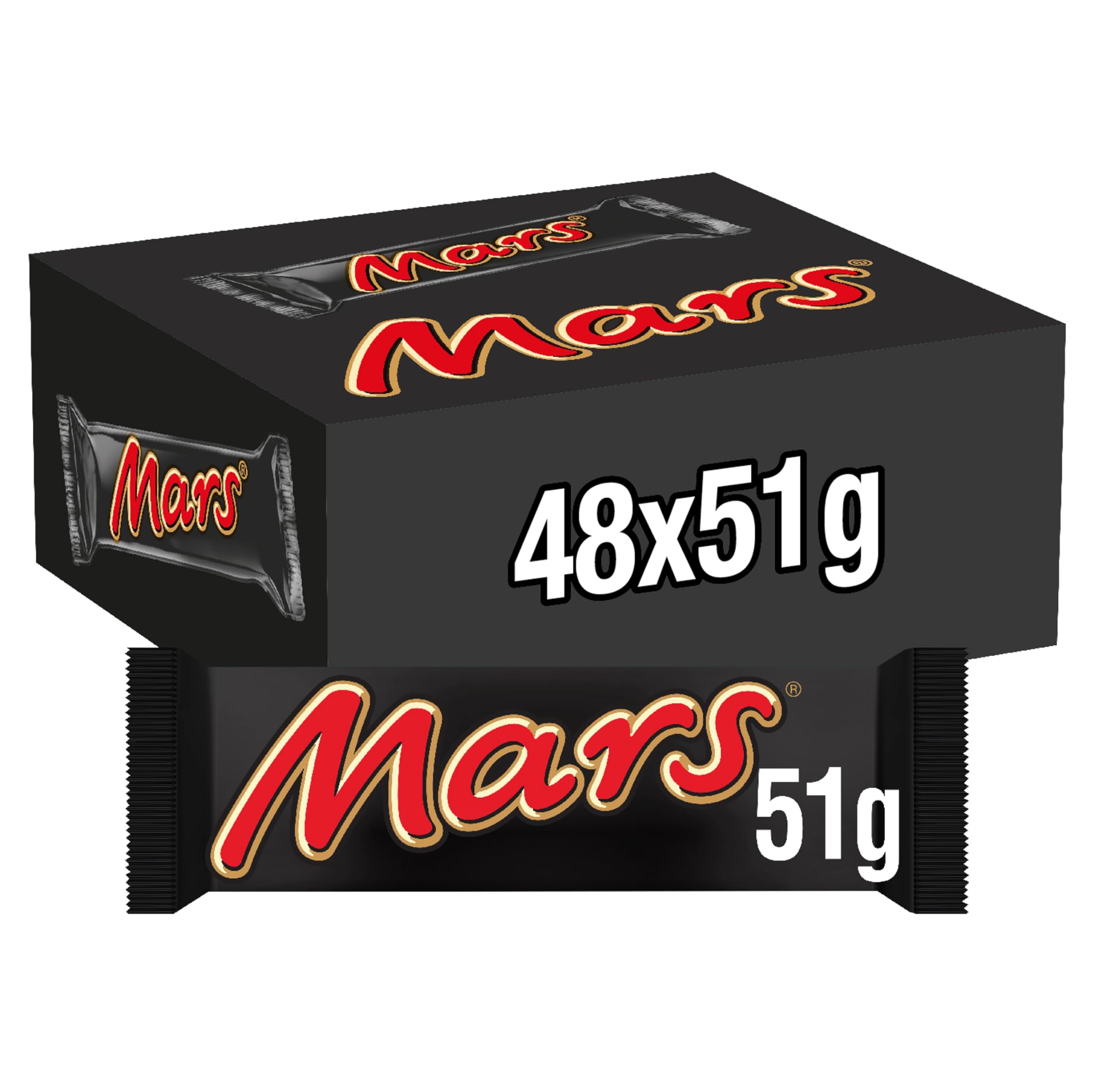 48 x Mars Chocolate Bar - 51GM