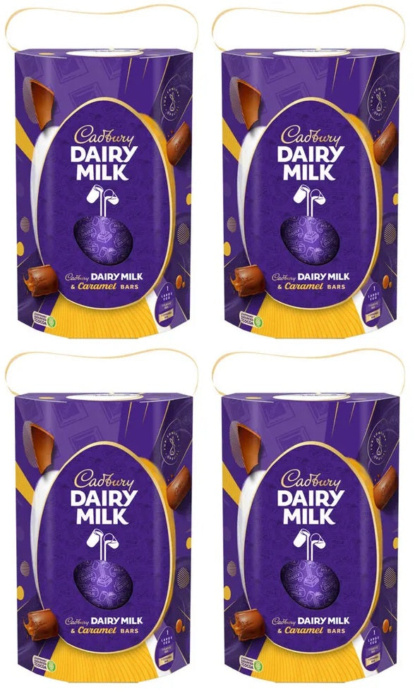 4 x Cadbury Dairymilk Count Line Special Gesture Egg - 245GM