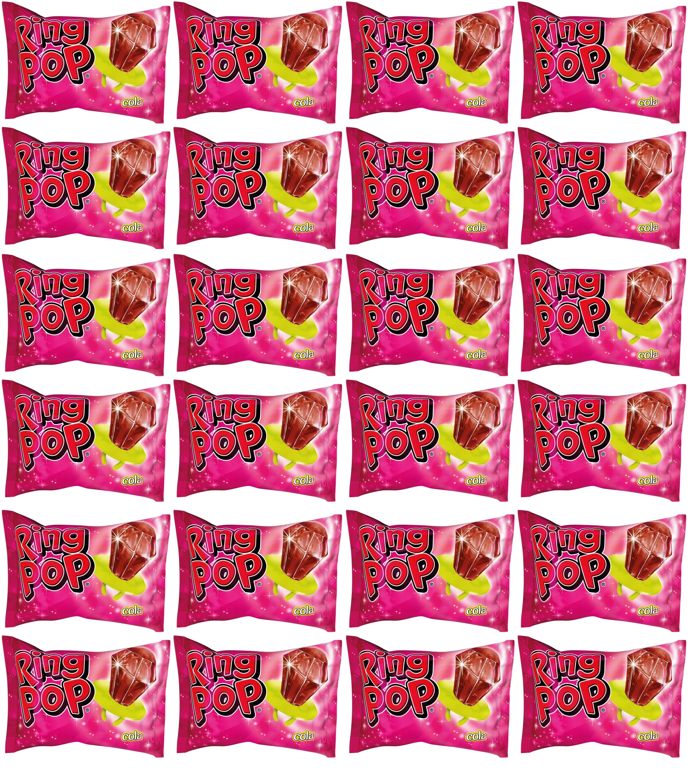 24 x Bazooka Ring Pops - 15GM