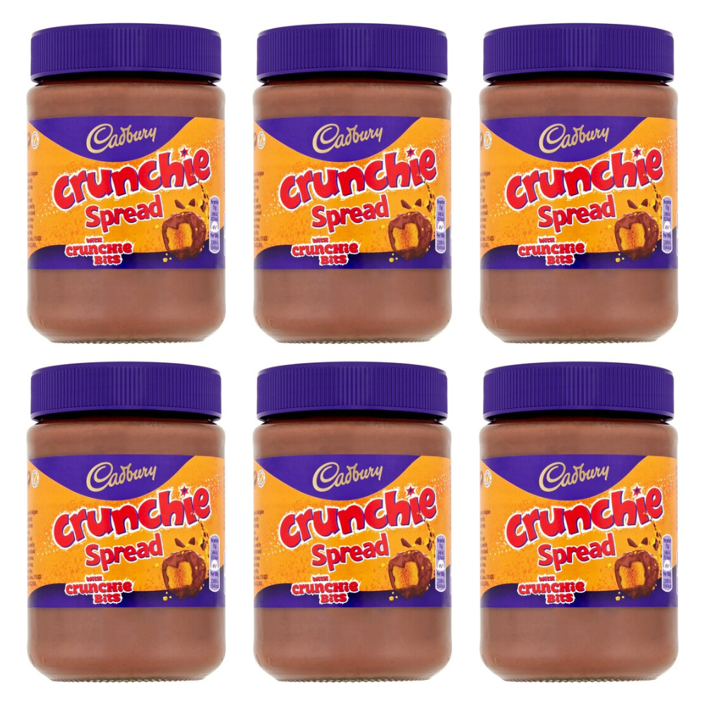 6 x Cadbury Crunchie Chocolate Spread 400G