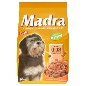Madra Adult Dog Food With Chicken & Vegetables 10Kg